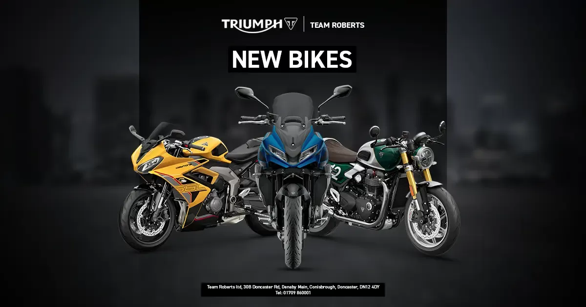 New Triumph Motorcycles for sale in Doncaster | Team Roberts Ltd